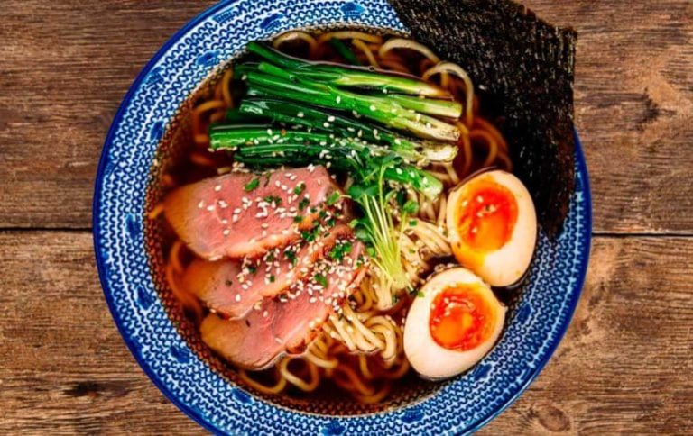 Ramen. Japanese Soup Recipe