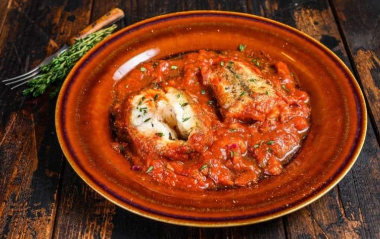 Cod à la Vizcaina Recipe