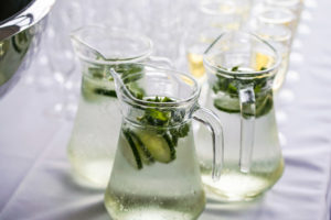 Agua de pepino, limón y menta. Receta fácil