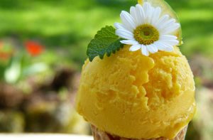 Helado de mango. Receta fácil