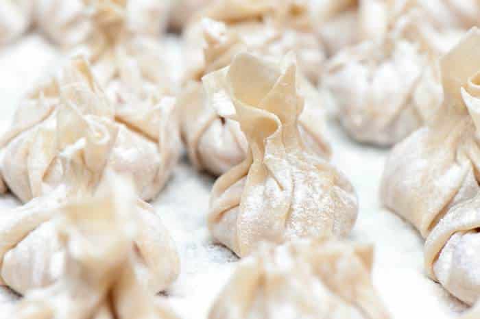 Receta de sopa wantán o wonton